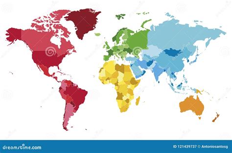 Blank World Geography Map
