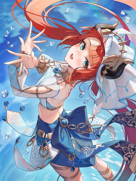 Nilou Genshin Impact Drawn By Bakoko Danbooru