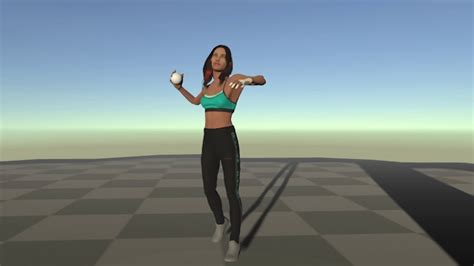 Unity Animation Test Throw Ball Youtube