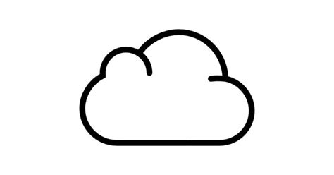 Cloud Outline Icon