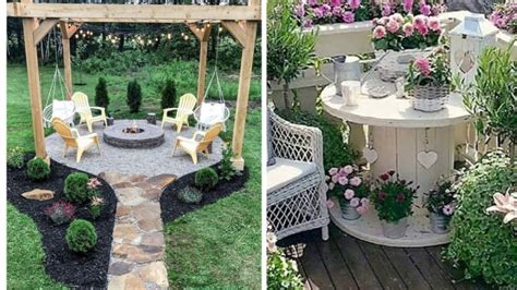 Идеи для дачи и сада 100 прекрасных идей Diy ландшафтныйдизайн огород сад Youtube