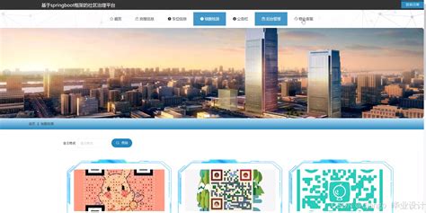 计算机毕业设计django vue基于springboot框架的社区治理平台【开题 论文 程序】 springboot django vue项目 csdn博客