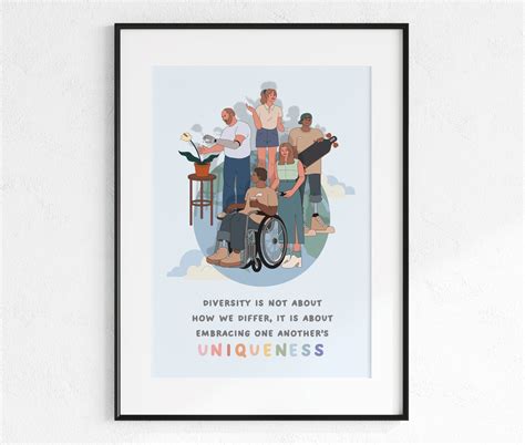 Diversity And Inclusion Posters Therapy Office Decor School Counselor