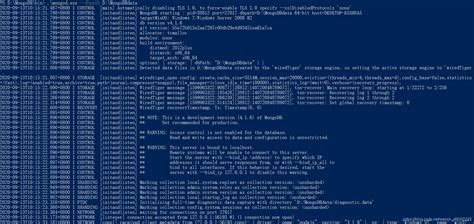 mongodb connect econnrefused 127 0 0 1 27017 csdn博客