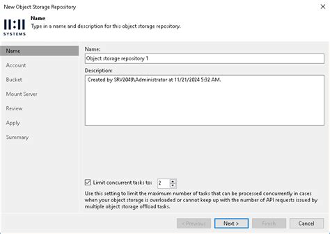 Step 2 Specify Object Storage Name User Guide For Microsoft Hyper V