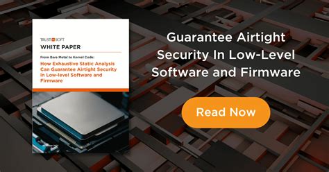 Fortifying Low Level Software Security With Exhaustive Static Analysis