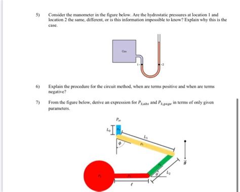 Solved 3 Derive The Equation For The Hydrostatic Pressure