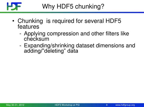 Ppt Hdf5 Chunking Powerpoint Presentation Free Download Id4406710