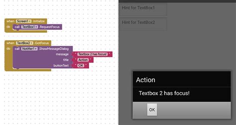 textbox click extension required please mit app inventor help mit app inventor community