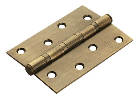 Комплект 2 петель Rucetti стальных универсальных RS 100X70X2.5-4BB AB ...