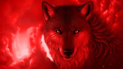 100 Fire Wolf Wallpapers