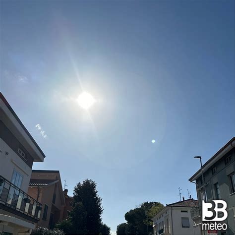 Foto Meteo Fotosegnalazione Di Villa Fastiggi « 3b Meteo