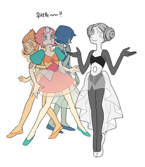 펭구연 PenGuyeon on Twitter Pearl steven universe Steven universe diamond Steven universe anime