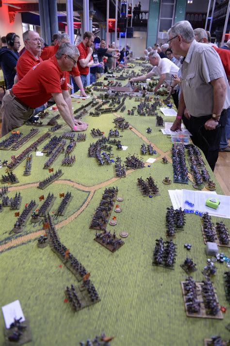 To Battle Gamers Stage Worlds Biggest Table Top War Game With