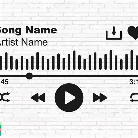 Spotify Svg Etsy