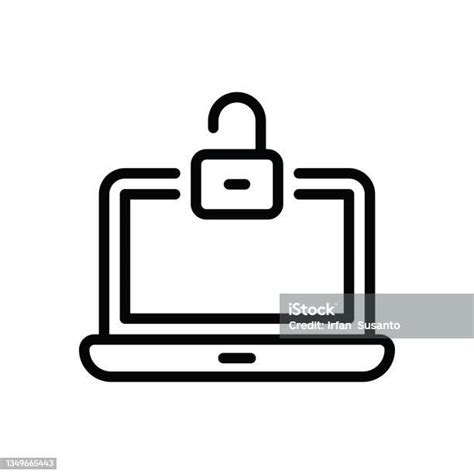 흰색 배경에 격리된 랩톱 라인 아이콘 0명에 대한 스톡 벡터 아트 및 기타 이미지 0명 그래픽 사용자 인터페이스 노트북