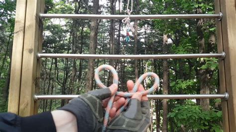 문터히치매듭 하강속도조절 Youtube