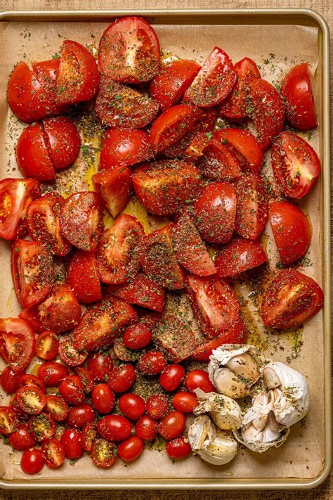 Creamy Roasted Garlic Tomato Soup Recipe