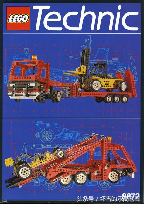 樂高lego 樂高機械組42079重型叉車 圖文簡評 每日頭條