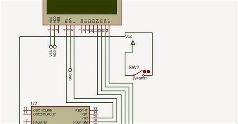 Electrical Engineering World Pic Microcontroller Based Electronic Lock Circuit Diagram