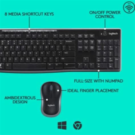 Logitech Wireless Keyboard Mouse Combo At ₹ 1450 Piece Logitech Keyboard And Mouse Combo In