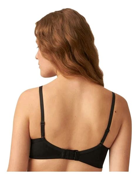 Naturana The Friday Wirefree Recycled Lace Bra In Black Myer