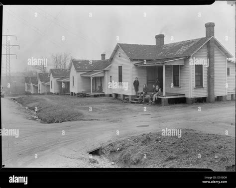 This 1936 Photograph By Lewis Hine Shows Homes In The Company Owned