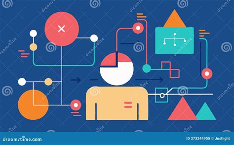 Algorithm Design Method Model Process Flat Icon Green And Yellow Sign And Symbols For
