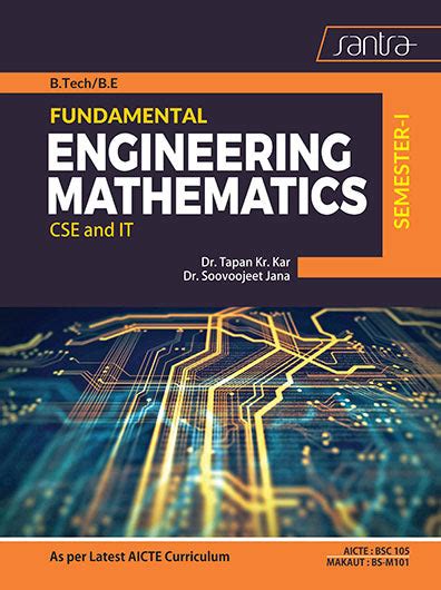 Fundamental Engineering Mathematics Cse And It Sem 1 Santra Publication