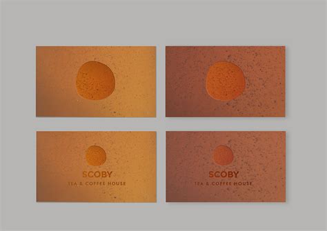 Scoby Tea And Coffee House Behance