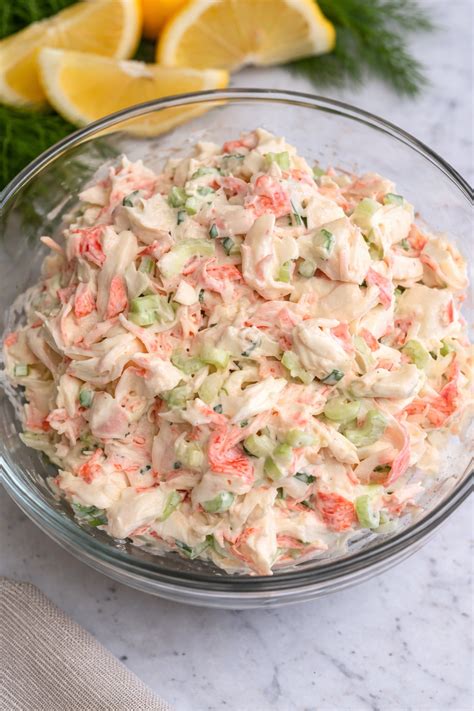 Creamy Crab And Celery Salad Seafood Salad Easy Recipes
