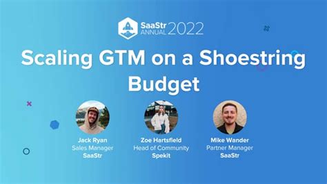 Lunch With Spekit And Saastr Building A Scalable Gtm Motion On A