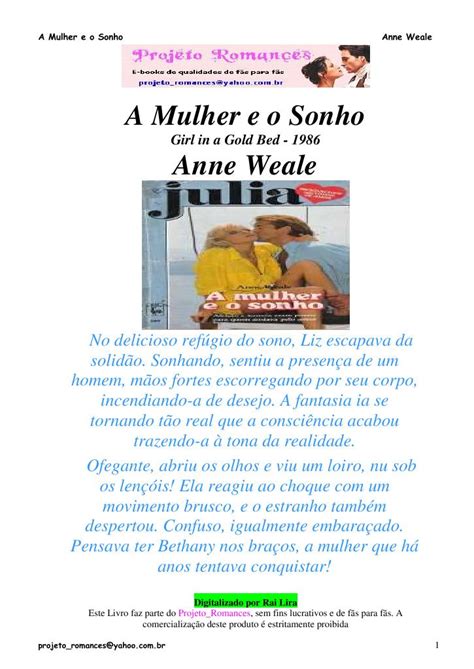 Julia 399 A Mulher E O Sonho Anne W Rtf Powered By Box Julia