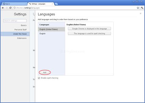 Change Default Language On Google Chrome Browser Linglom