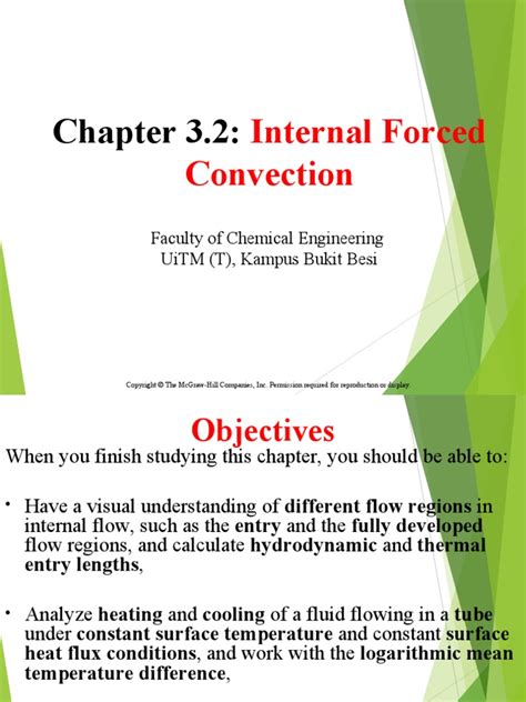 Chapter 3 2 Finale Internal Forced Convection Pdf Boundary