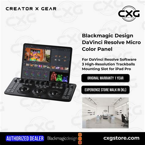 Blackmagic Design Davinci Resolve Keyboard Micro Color Panel Micro Panel Mini Panel Shopee
