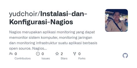 GitHub Yudchoir Instalasi Dan Konfigurasi Nagios Nagios Merupakan Aplikasi Monitoring Yang
