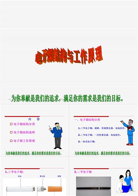 电子烟设计技术讲解ppt模板 卡卡办公