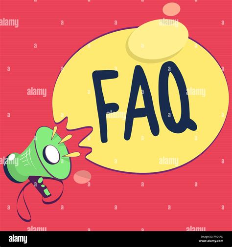 Text Sign Showing Faq Conceptual Photo A List Of Questions And Answers Relating To A Particular