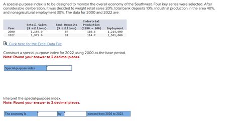 [answered] A Special Purpose Index Is To Be Designed To Monitor Helloexpert