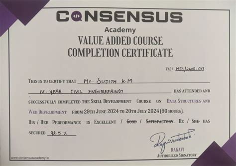 Sujith K M On Linkedin Hi Guys Successfully Completed The Skill Development Course On Data