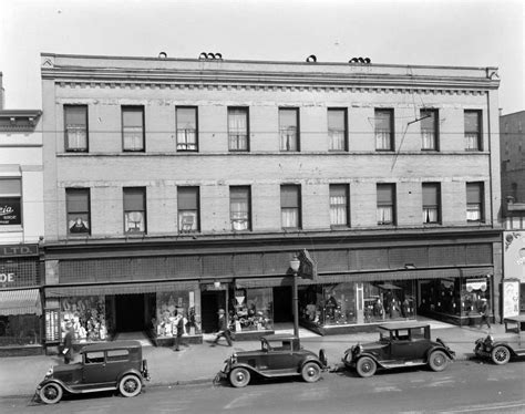 Old Photographs Of Storefronts In Vancouver 1910 1930