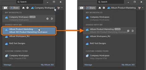 Accessing Your Workspace Altium Designer 23 Technical Documentation