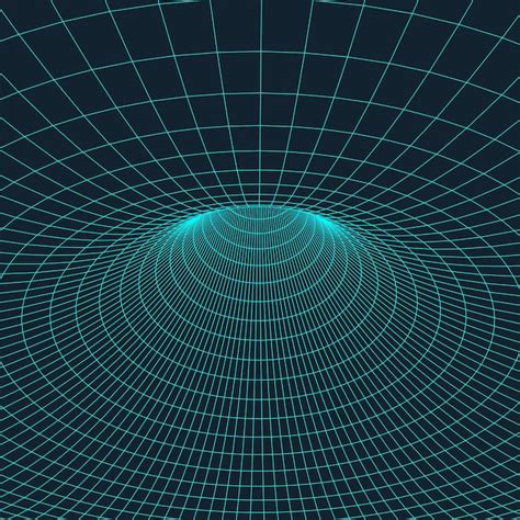 Premium Vector Wireframe Torus With Connected Lines And Dots Mesh
