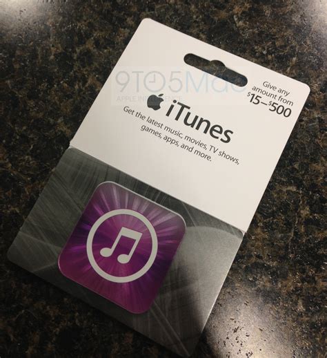 I Tunes T Card