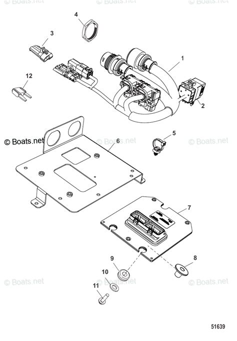 Mercury Rigging Parts And Accessories Joystick Piloting Systems Oem Parts Diagram For Tvm Harness