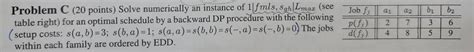 Solved Problem C 20 Points Solve Numerically An Instance