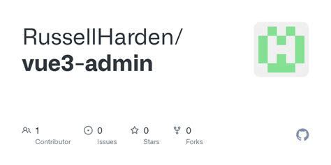 Github Russellhardenvue3 Admin
