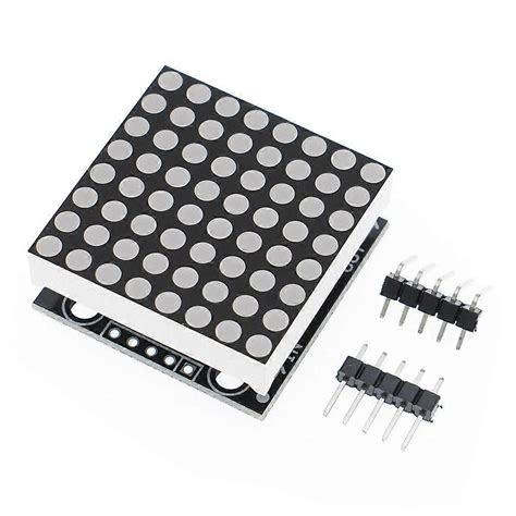max7219 dot matrix module microcontroller display module mcu led