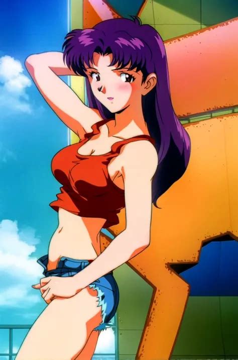 1girl13 Katsuragimisato Wearing A Yellow Tank Top Wearing